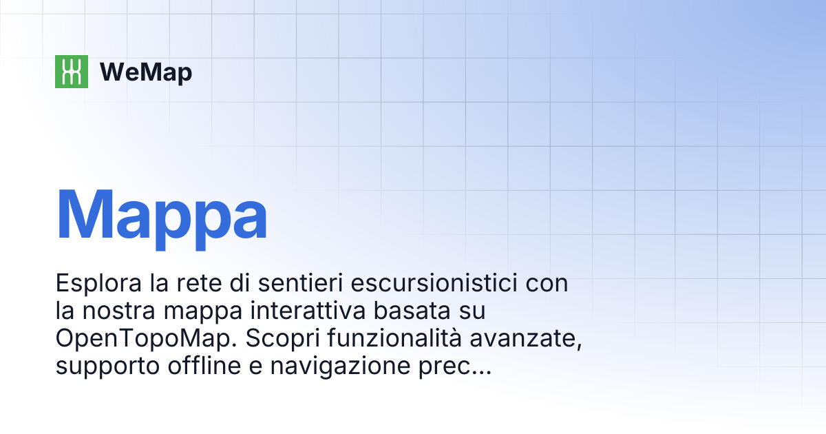 Mappa | WeMap